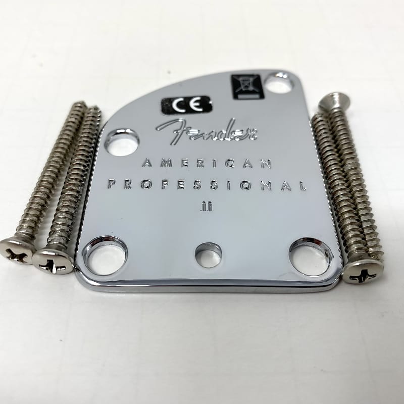 Fender American Professional II Contour Neck Plate Mint 23071 | Reverb
