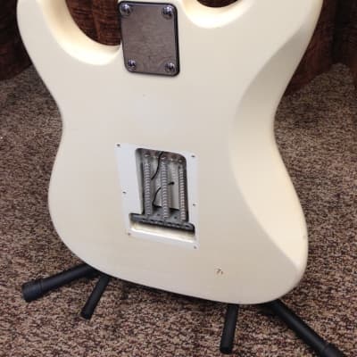 Epiphone S-300 Strat Copy White Maple Neck Hockey Stick | Reverb
