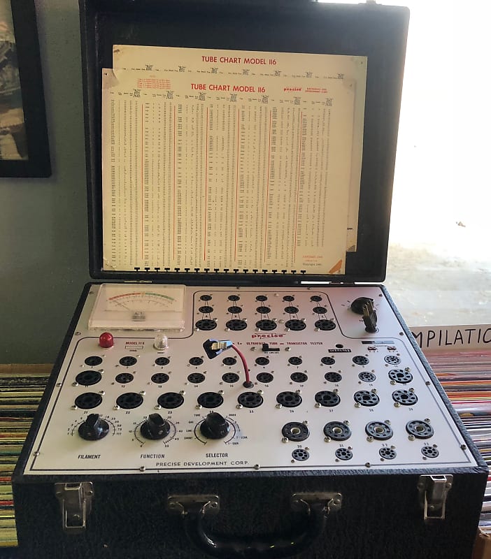 Precise Model 116 Tube Tester | Reverb