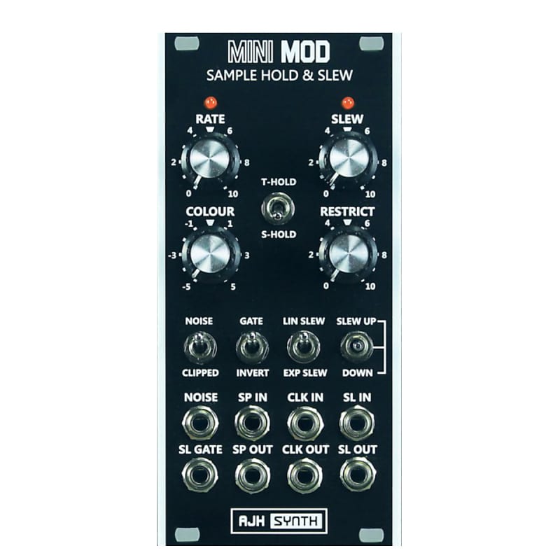 AJH Synth MiniMod Sample Hold & Slew Eurorack Module (Black) | Reverb