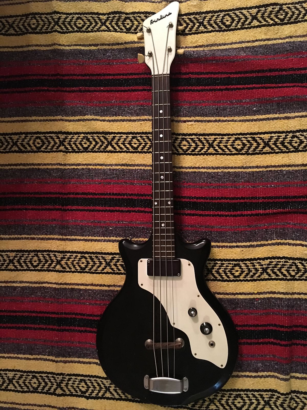 Airline Pocket Bass Black | Reverb