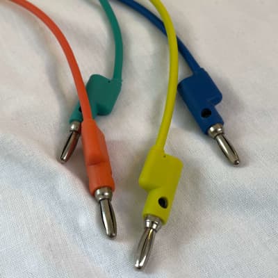 5" Modular Addict Banana Cable - 4 Pack | Reverb
