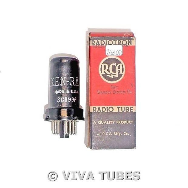 NOS NIB Ken-Rad USA 12SH7 Vacuum Tube 100+% | Reverb