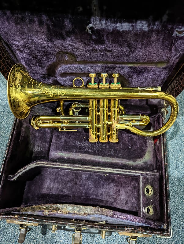 Besson Vintage "10-10" Cornet 1962 Brass | Reverb