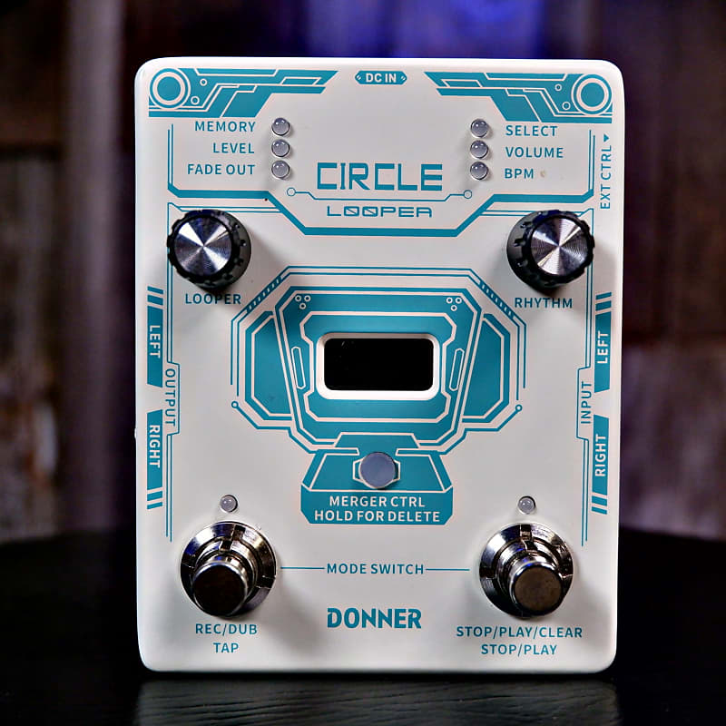 Donner Special Box Circle Looper - White | Reverb