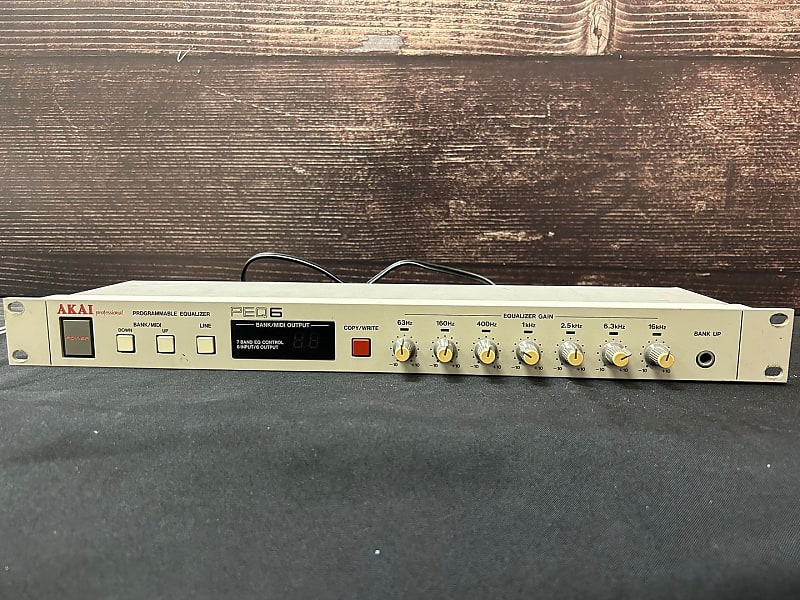 Akai Peq 6 EQ (Edison, NJ) | Reverb