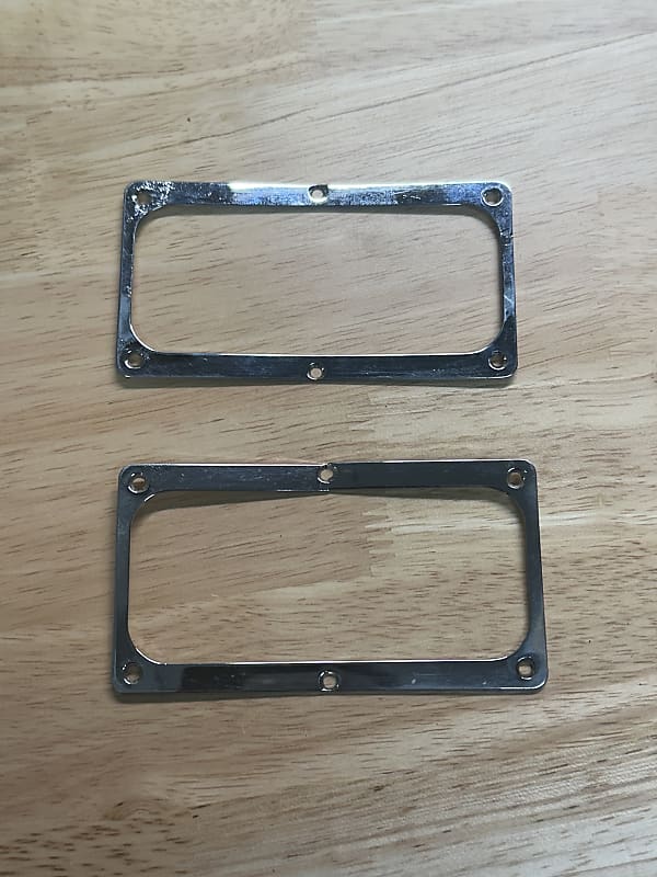 Gibson Thunderbird Pickup Rings 1976 - Chrome | Reverb