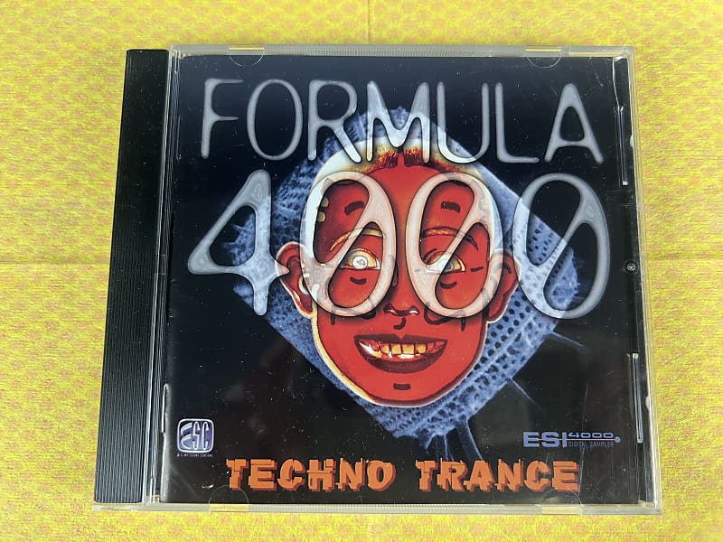 E-MU Systems ESI4000 Formula 4000 techno trance CD-ROM sounds | Reverb