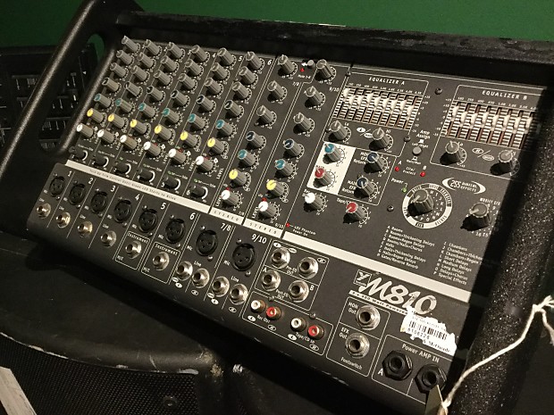 Yorkville M810 Powered Wedge Mixers Owner's Manual, 54% OFF