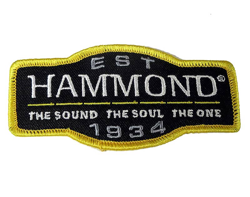 Hammond Organ Mechanics Shirt Sew-on Patch | Reverb UK