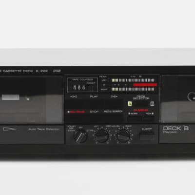 Yamaha Double Cassette Player/recorder K-222 - serviced | Reverb