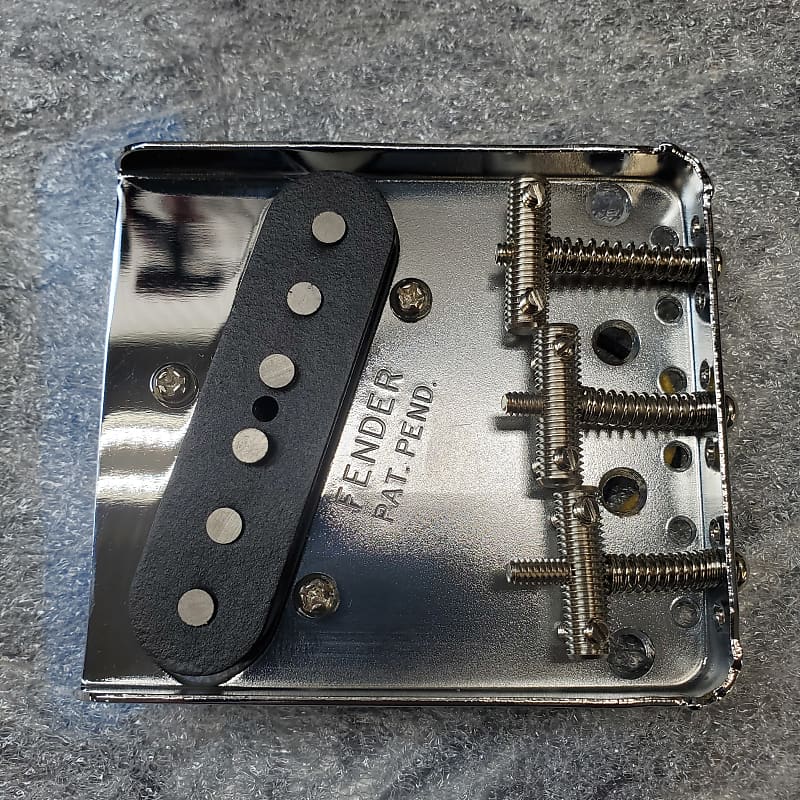 Fender Jimmy Page Telecaster Artist Series Bridge Assembly w/ | Reverb