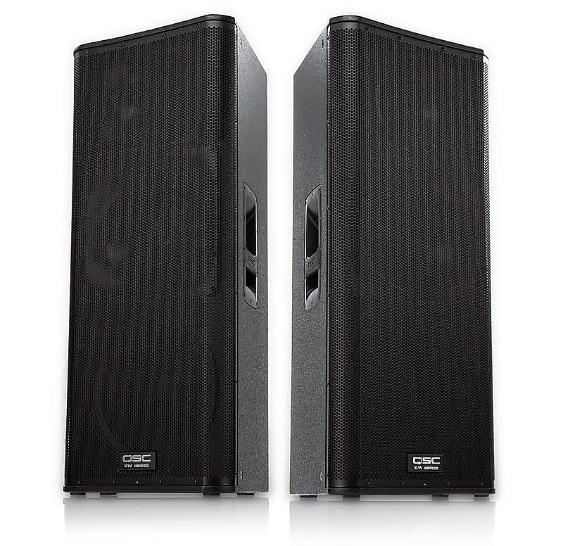 QSC KW153 1,000W 15" 3-Way Active Loudspeaker *Pair* | Reverb