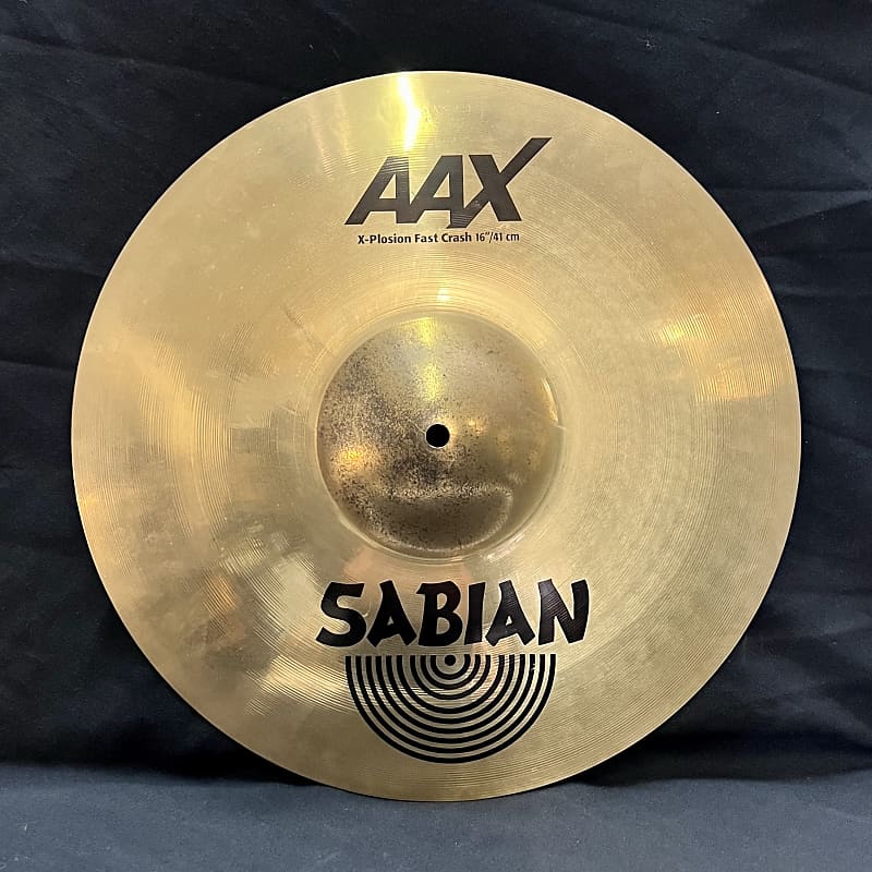 Sabian AAX 16-inch X-Plosion Fast Crash Cymbal, Old Logo, | Reverb