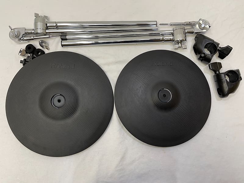 TWO Roland CY-12C CY-13R V-Cymbal V Drum Trigger CY12C CY13R | Reverb