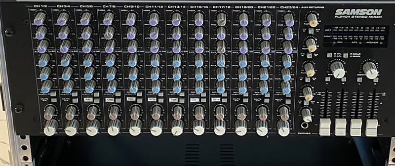 Samson PL2404 Rackmount Line Mixer | Reverb