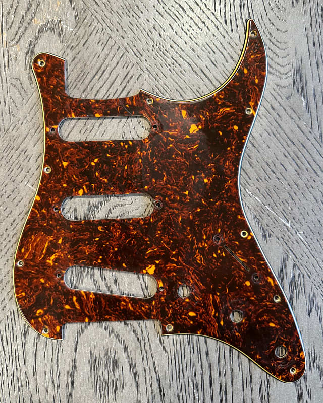 MJT Aged Pickguard - Tortoiseshell Relic | Reverb