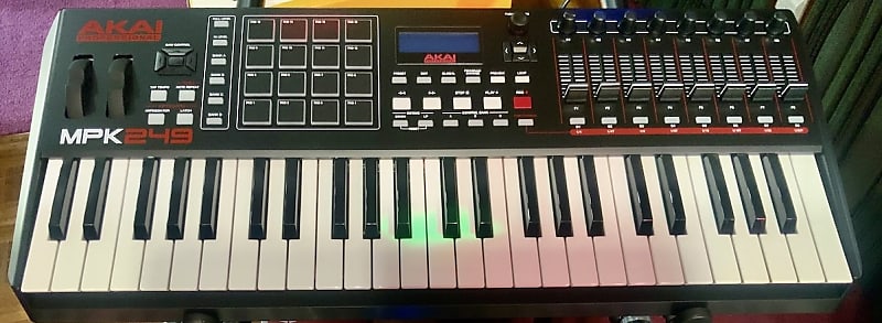 AKAI MPK 249 - Performance Keyboard Controller/ 1 Year | Reverb