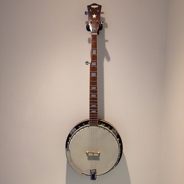 Washburn 5 String Closed Back Banjo w/ Golden Eagle 70's(?) | Reverb