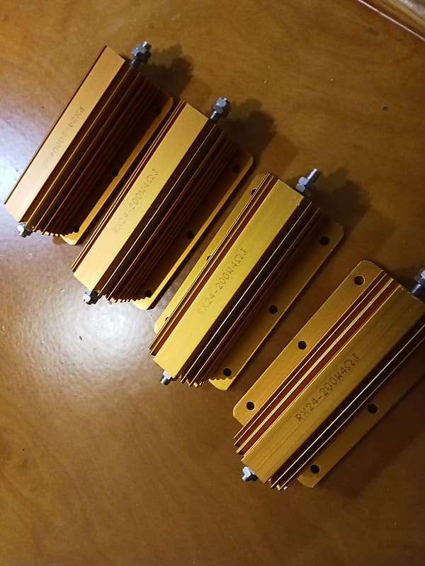 RX24 200W Aluminum Casing Wire Wound Resistor 8Ohm 8R High | Reverb