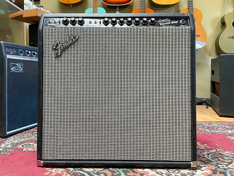 1974 Fender Super Reverb Amp New Speakers New Cabinet | Reverb