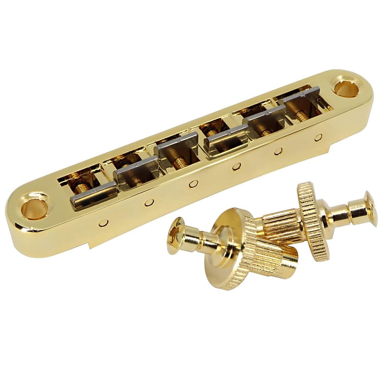 Pinnacle Aluminum Locking TOM Nashville Bridge, Ti Saddles, | Reverb