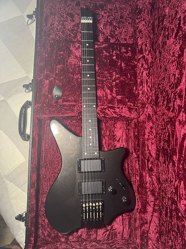 Hadean EG HL HH Headless guitar 2023 - Metallic Black | Reverb
