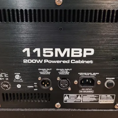 Gallien-Krueger 115MBP Powered Bass Extension Cab | Reverb