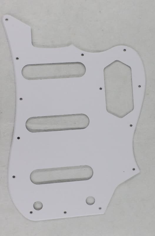 Custom For Vintage Modified VI Bass Guitar Pickguard Scratch | Reverb