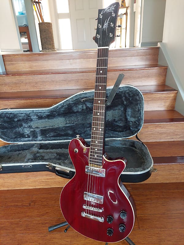 Maton Ms2000 2001 Candy Translucemt Red | Reverb Australia
