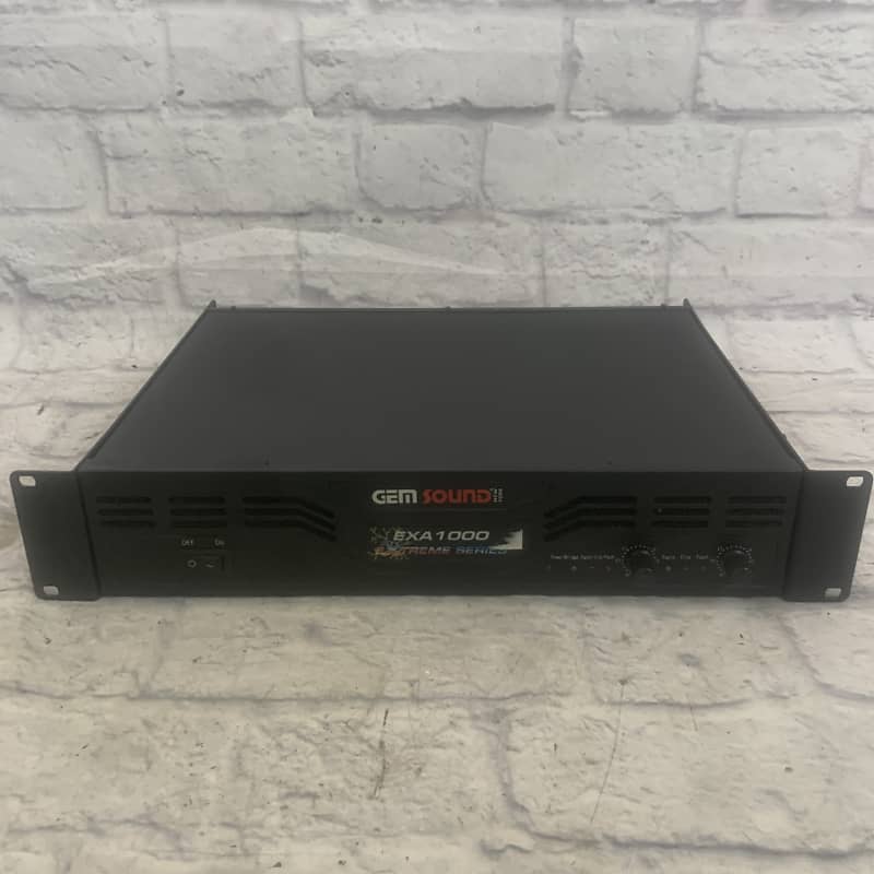 Gem Sound EXA 1000 W Power Amp | Reverb
