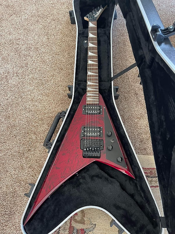 Jackson RR3 2005 Crimson Swirl | Reverb