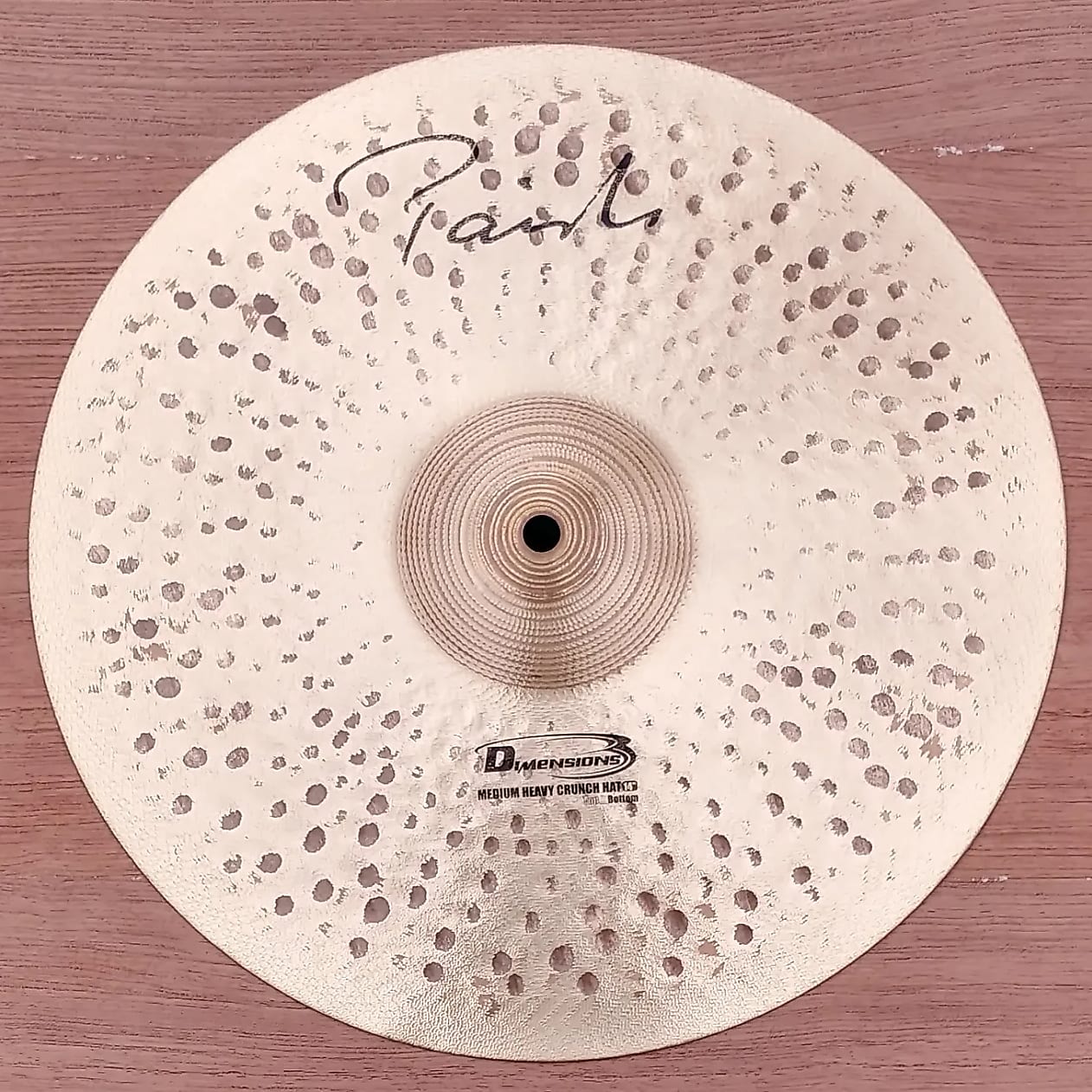 Paiste 14" Dimensions Medium Heavy Crunch Hi-Hat Cymbal | Reverb