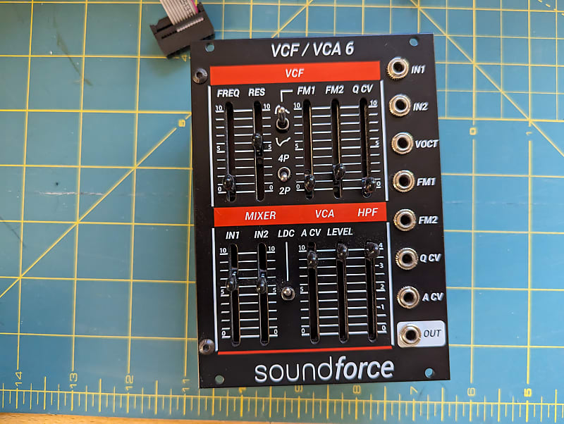 Soundforce VCF/VCA 6 2020s - black | Reverb