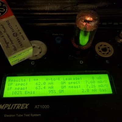 G.E 7355 tNOS AT1000 TESTED Vacuum Tube Beam Power Pentode | Reverb