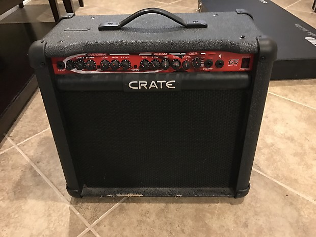Crate FXT65 2000s Black & Red | Reverb