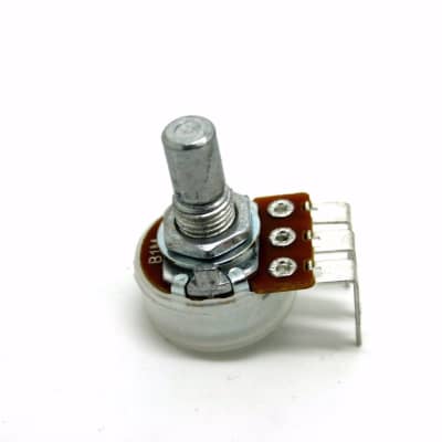 ALPHA POTENTIOMETER B1M 1M LINEAR TAPE SOLID SHAFT PC MOUNT | Reverb