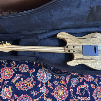 Kiesel Delos 2023 Zebrawood top wood, Black Limba body, Wenge | Reverb