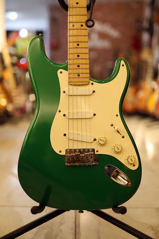 1994 FENDER ERIC CLAPTON STRATOCASTER CANDY GREEN USA | Reverb Canada