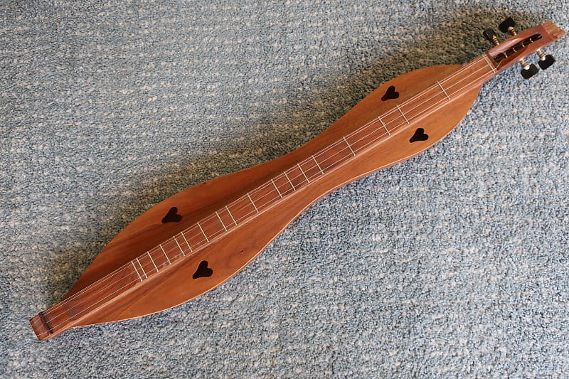 Vintage Mystery Dulcimer Clean Original Design All Mahogany | Reverb