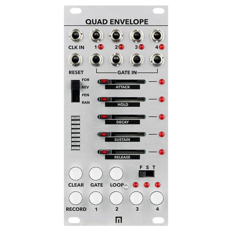Malekko Quad Envelope Eurorack Module (Silver) | Reverb