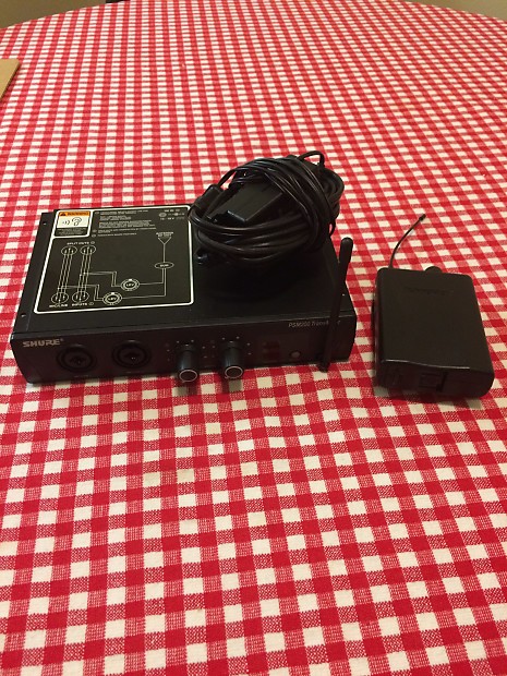 Shure PSM 200 Wireless Monitor System 2010 Black | Reverb