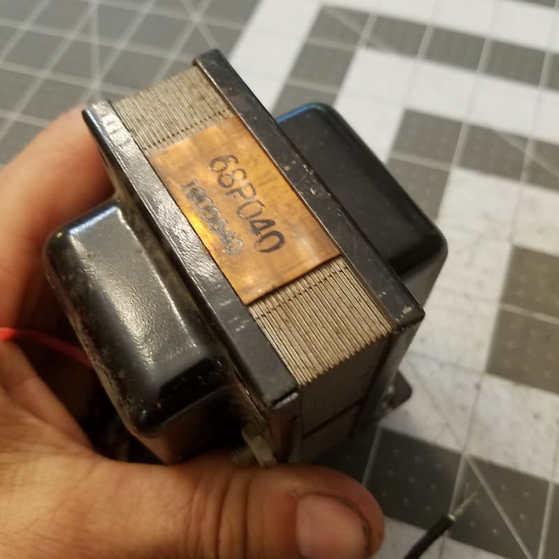 Webcor 68P040 Transformer 295-0-295 / 6.3 V Vintage Power | Reverb