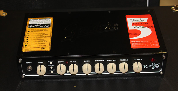 Fender Rumble 200 V2 Bass Amplifier Head | Reverb