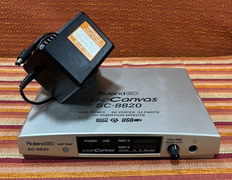 Roland Sound Cavas SC-8820 Expander/sound module for | Reverb UK