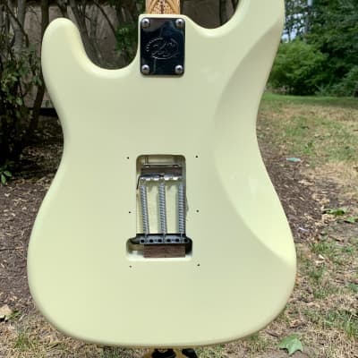 Plectro-Caster. Solid body electric guitar with a plectrum | Reverb