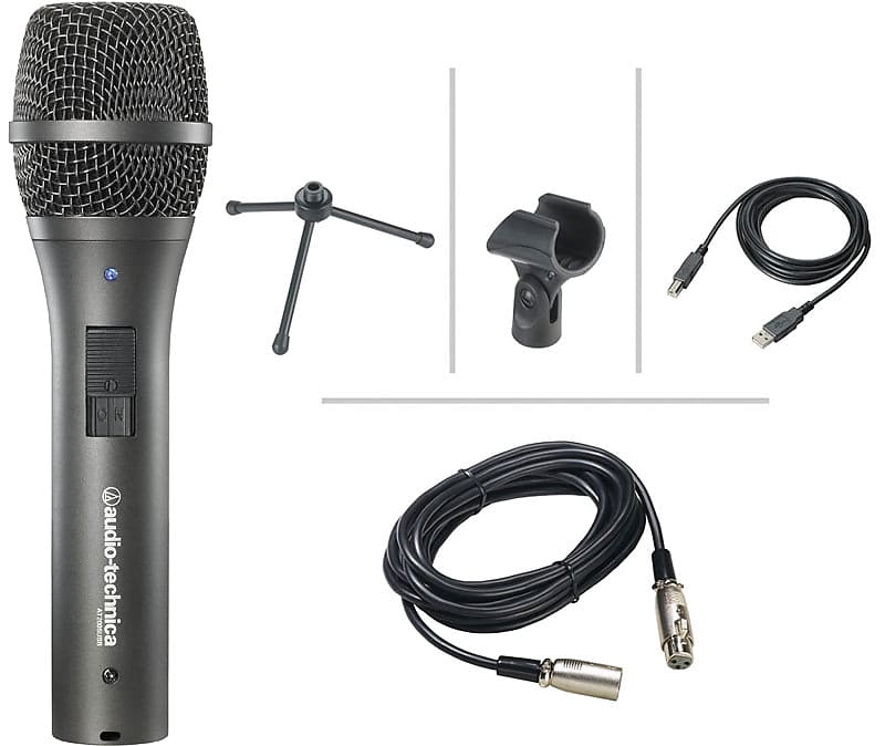 Audio Technica AT2005 USB Cardioid Dynamic USB/XLR | Reverb UK