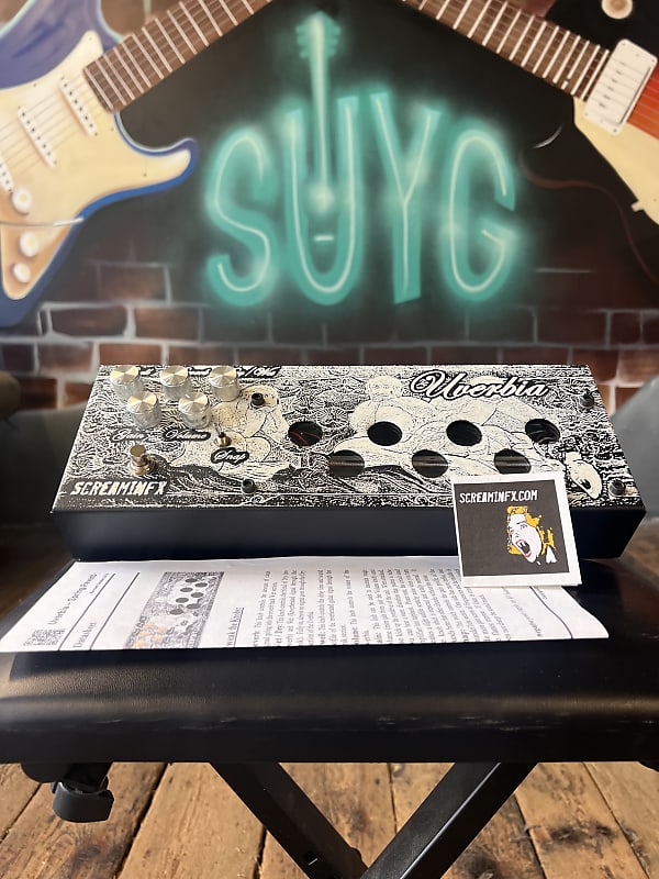 ScreaminFX Uverbia Analog Spring Reverb Pedal | Reverb UK