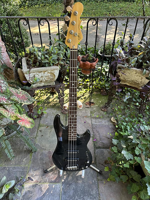 G&L Lynx Bass 1984/1985 - Gloss Black | Reverb