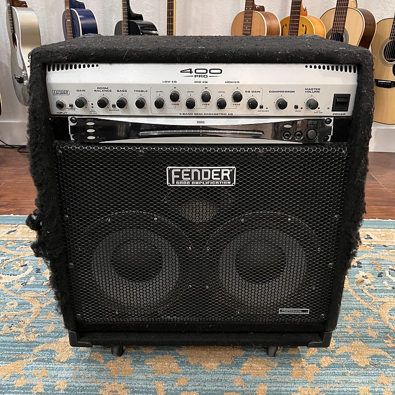 Fender Fender 400 Pro Bass Combo Amp w/ Korg DTR-1000 Tuner | Reverb